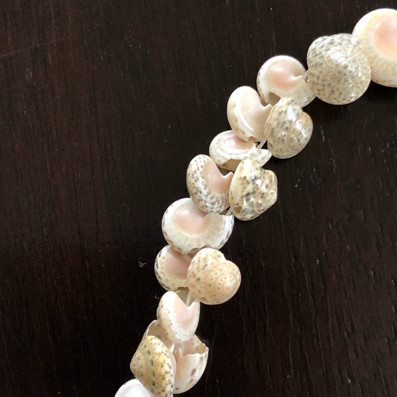 Vintage | Jewelry | Vintage Samoan Shell Long Flapper Necklace | Poshmark